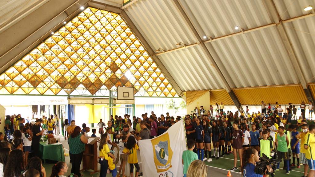 Jogos Olímpicos Escolares do Caic foram abertos nesta terça-feira em ...