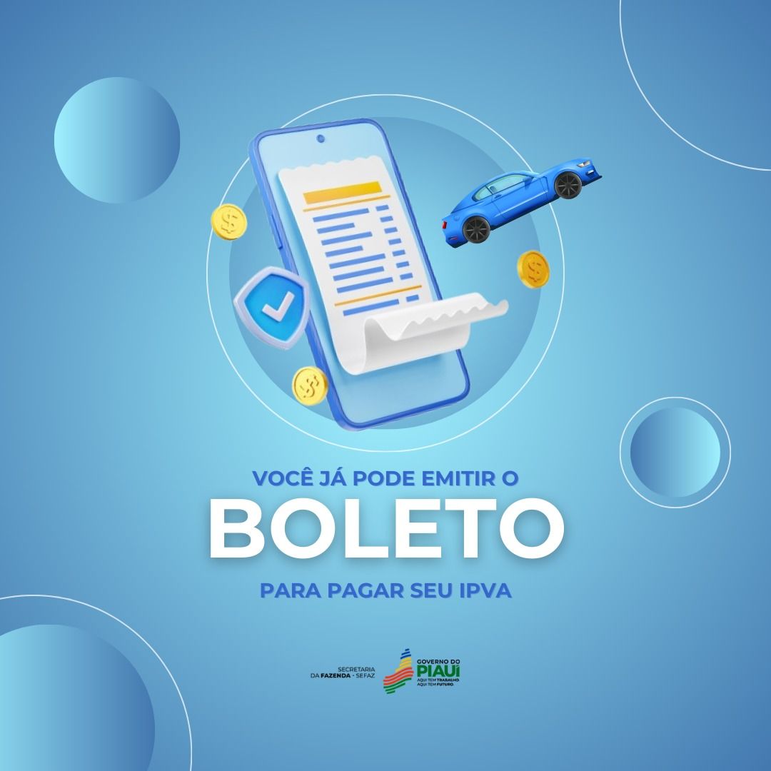 Secretaria de Fazenda disponibiliza boleto para pagamento do IPVA 2025 – Portal V1